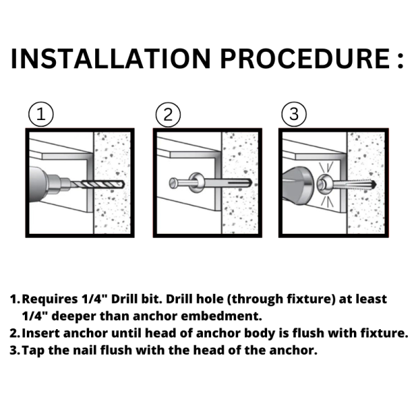 Hammer Drive Anchor - Uni Circle Fasteners Sdn Bhd