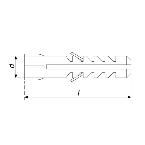 Nylon Wall Plug - Uni Circle Fasteners Sdn Bhd