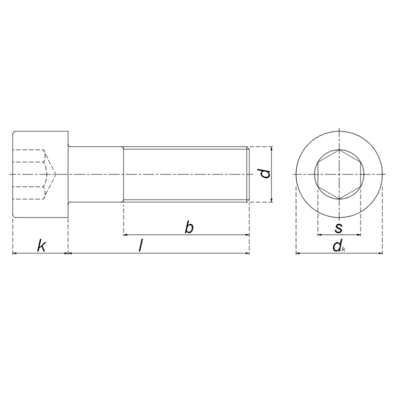 Socket Cap Screw DIN 912 - Uni Circle Fasteners Sdn Bhd