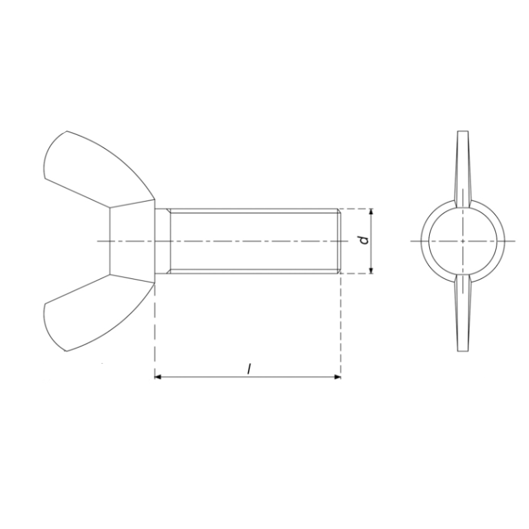Wing Screw DIN 316 - Uni Circle Fasteners Sdn Bhd