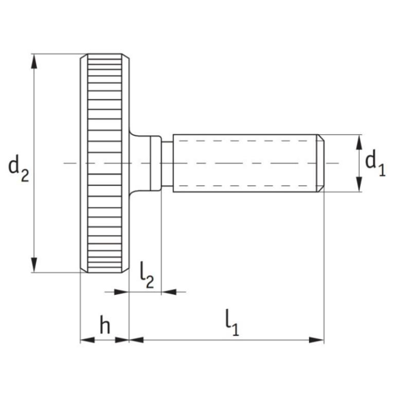 Knurled Thumb Screw | Knurled Thumb Screw Supplier Malaysia