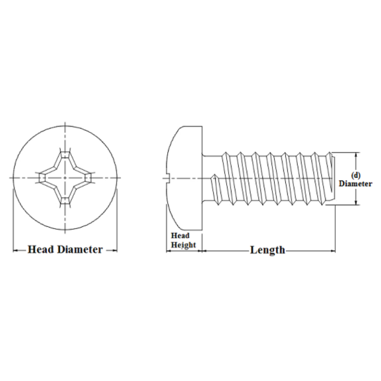 Self Tapping Screw Type B - Uni Circle Fasteners Sdn Bhd