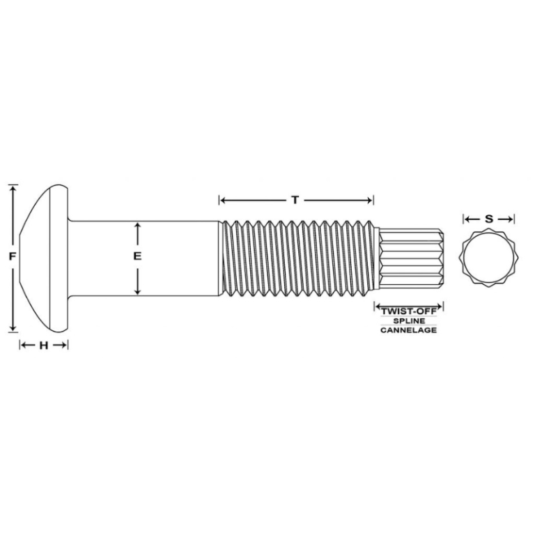 Tension Control Bolt - Uni Circle Fasteners Sdn Bhd